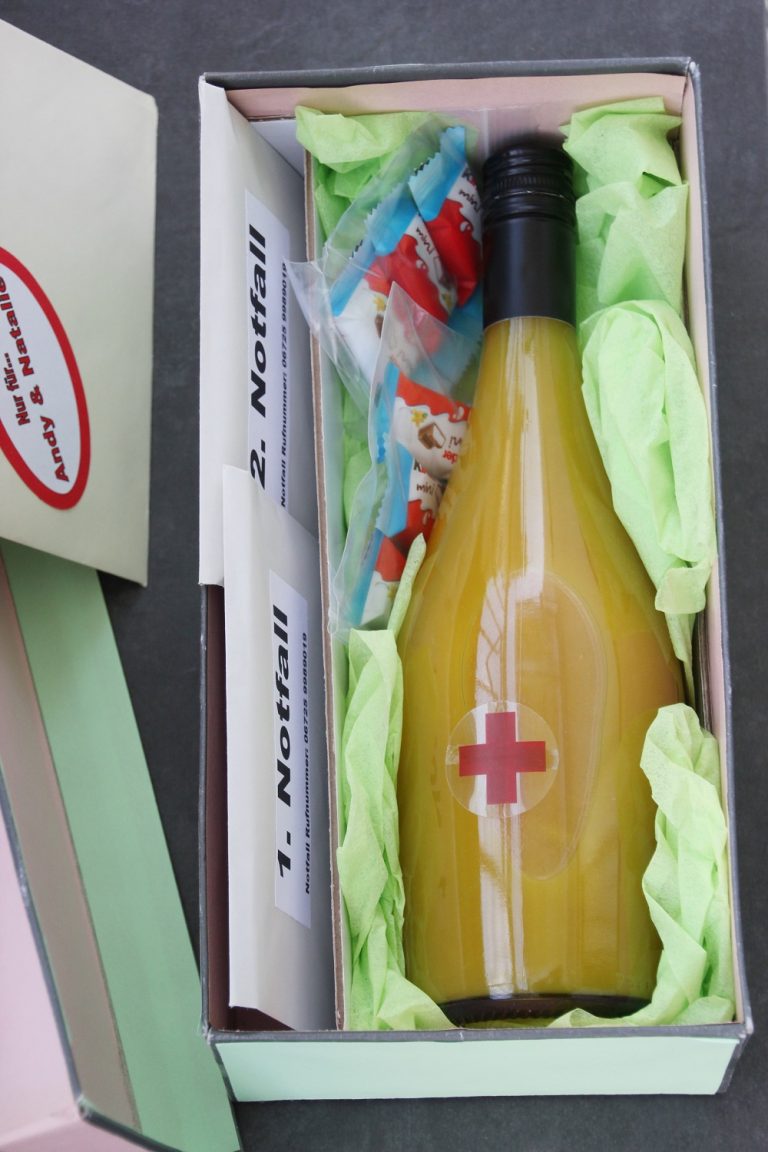 Geschenkidee: Notfallkiste - The inspiring life