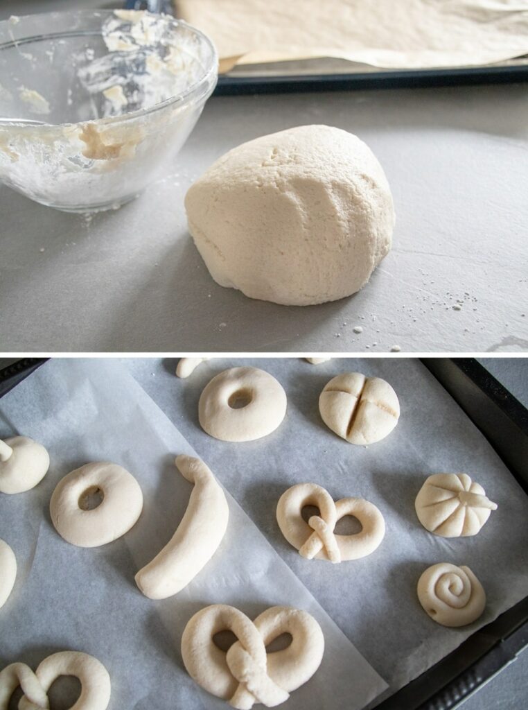 Kaufladenzubehör aus Salzteig selber machen - The inspiring life