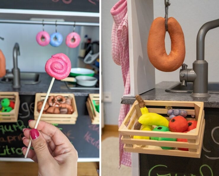 Kaufladenzubehör aus Salzteig selber machen - The inspiring life