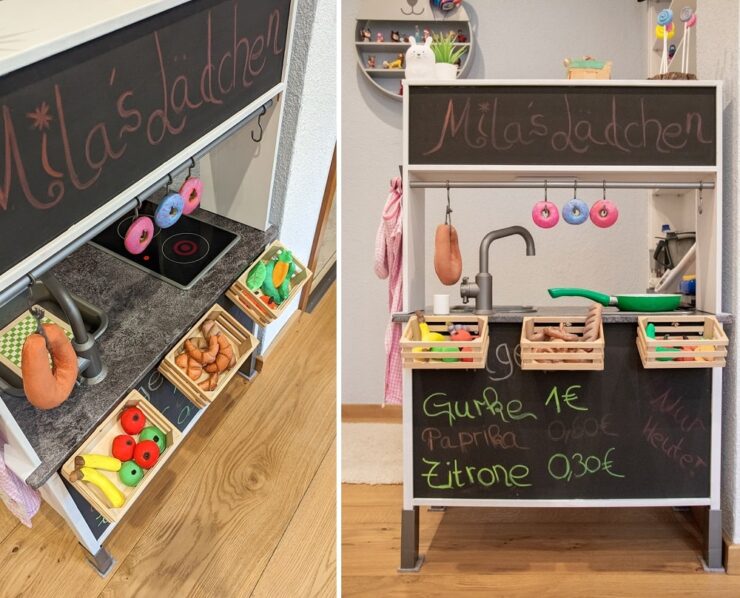 Kaufladenzubehör aus Salzteig selber machen - The inspiring life